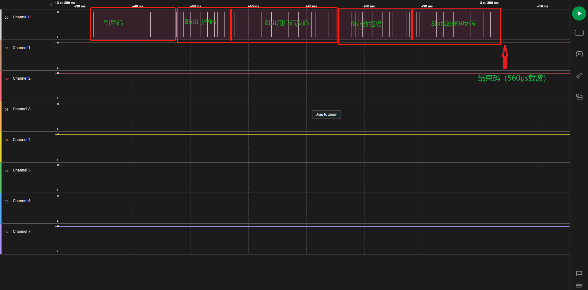 红外遥控器NEC协议(简介) – Simon